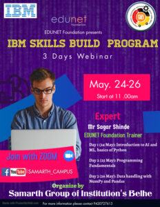 Free Online webinar on “IBM Skill Build Training Program” By edunet ...